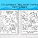 Under the Sea Kids Bible Verse Printable Set of 12 Colouring Pages, Set ...