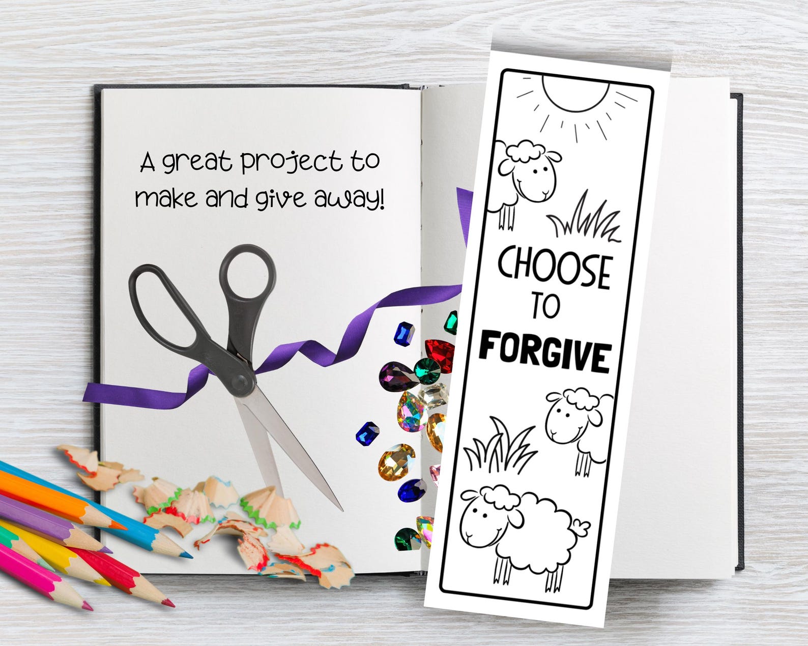 Forgive Printable Coloring Bookmarks, Story of Joseph, Sunday School ...
