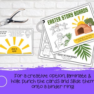 Easter Story Boards, Play Dough/wax Stick Mats, Kids Church, Good ...
