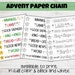 Names of Jesus Advent Paper Chain Activity & Devotional, 24 Names of ...