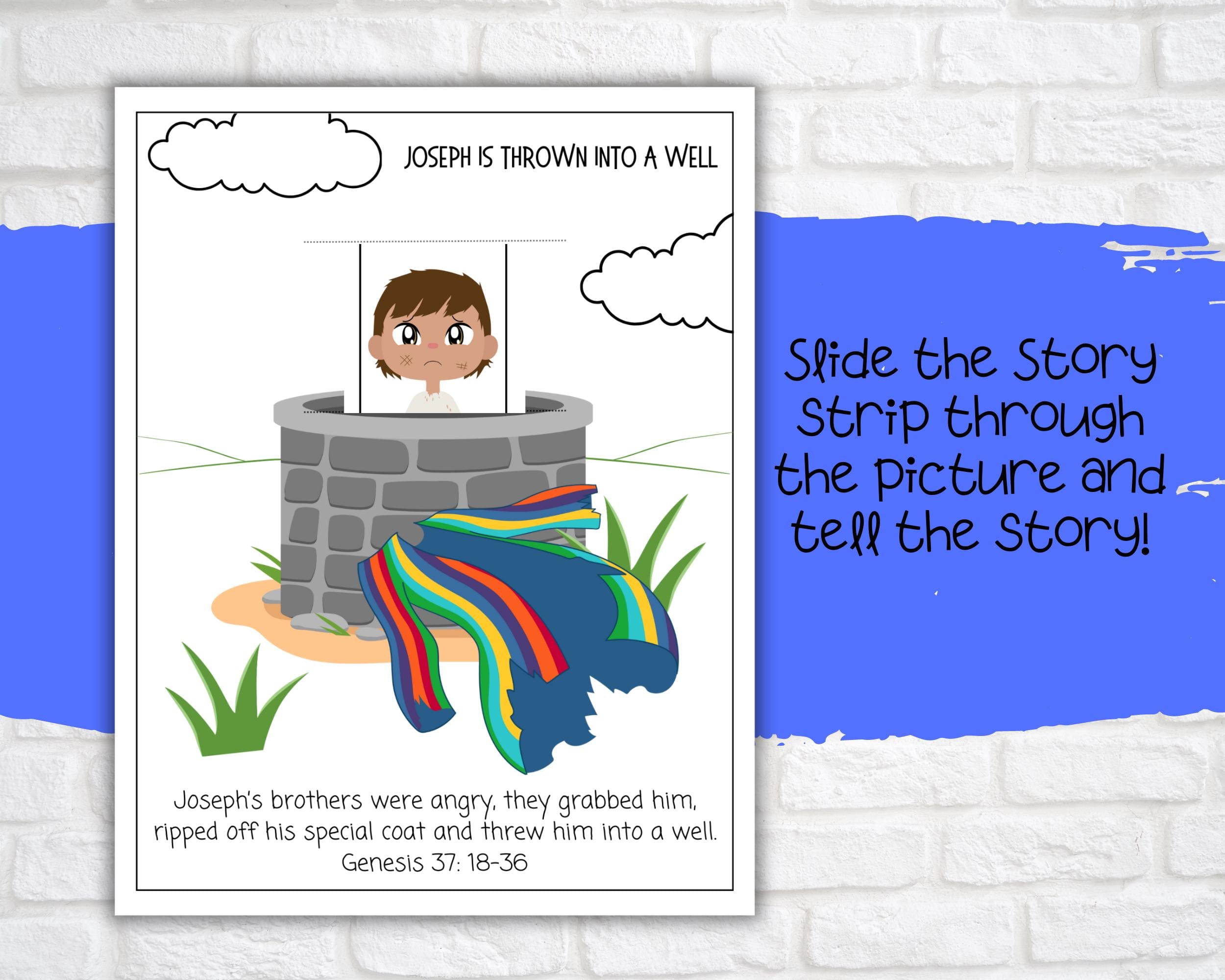 Joseph Story Strip Bundle, Three Crafts Included, Jospeh Thrown in Well ...