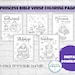 Princess She Is...bible Verse Colouring Pages, Affirmation, Faith Girls ...