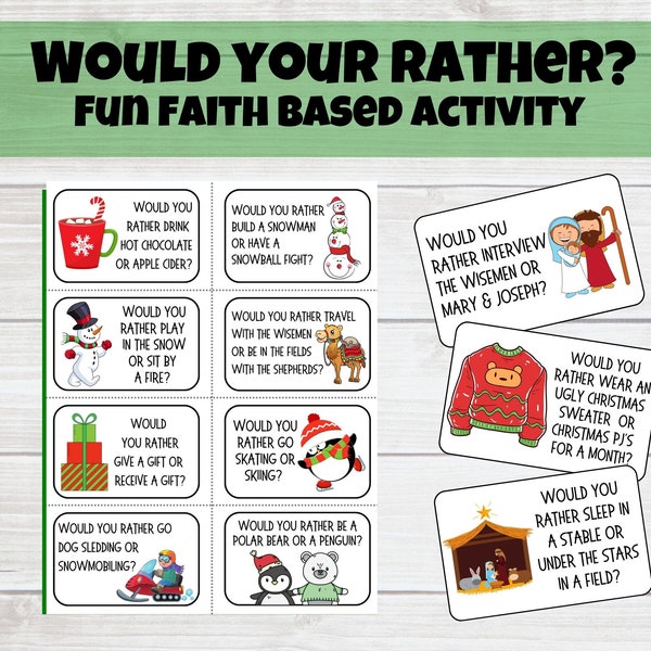 Would You Rather - Etsy