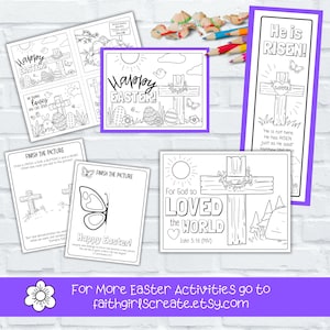 Easter Empty Tomb Craft, Sunday School Activity, Kids Church, Holy Week ...