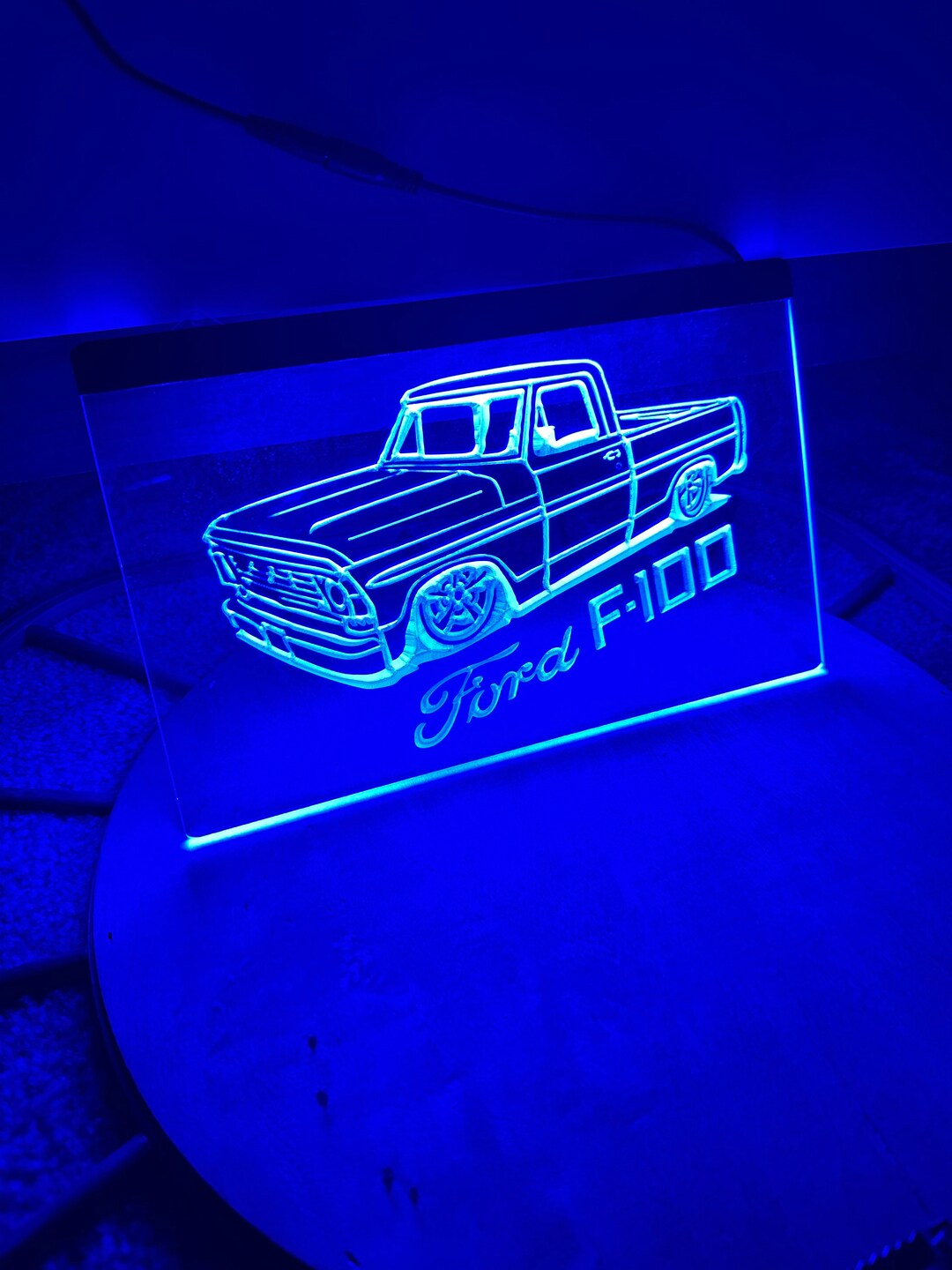 FORD F-100 LED Neon Light Sign 8x12 - Etsy