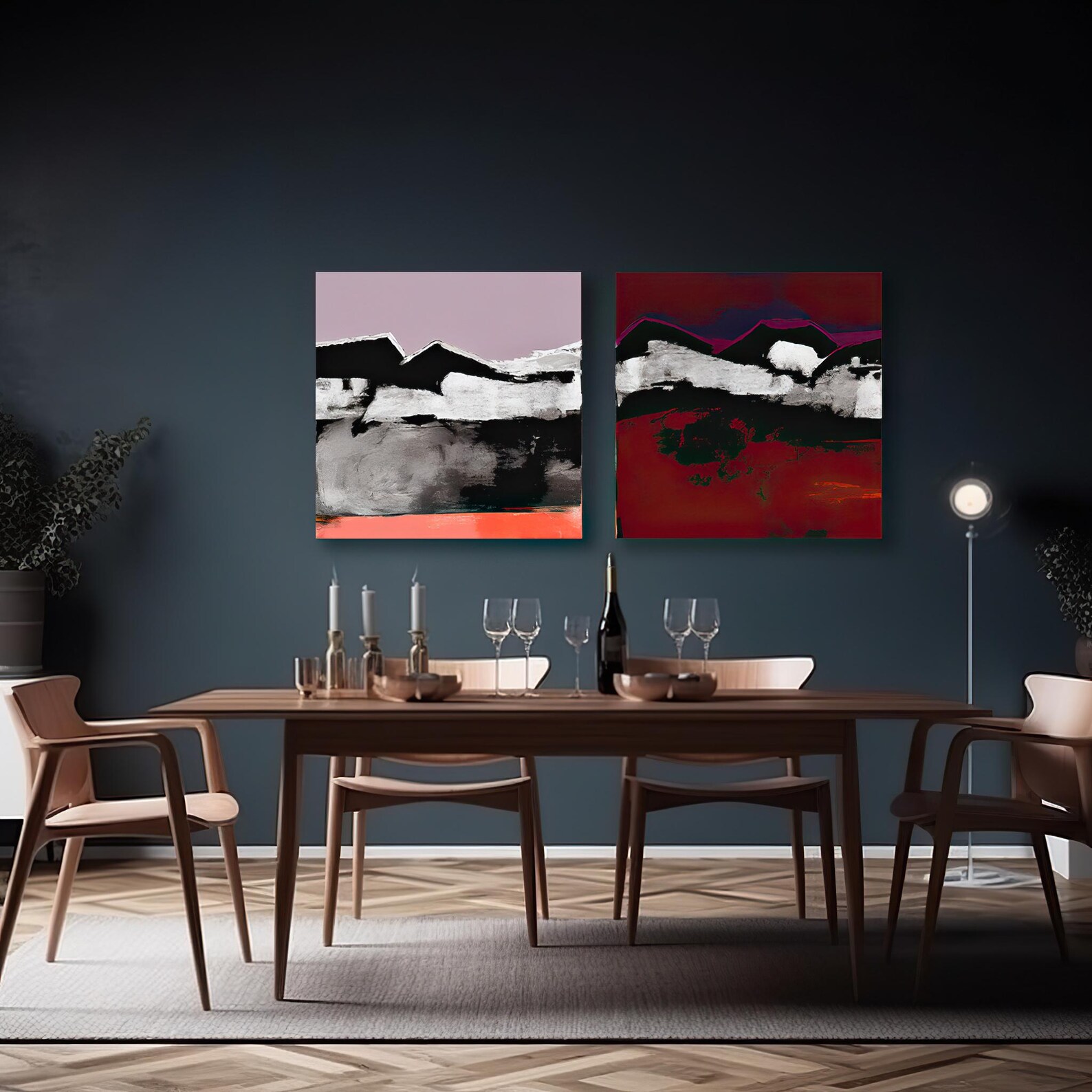 Magic Mountain #4 | Expressionism | Abstract Art | Modern Art ...