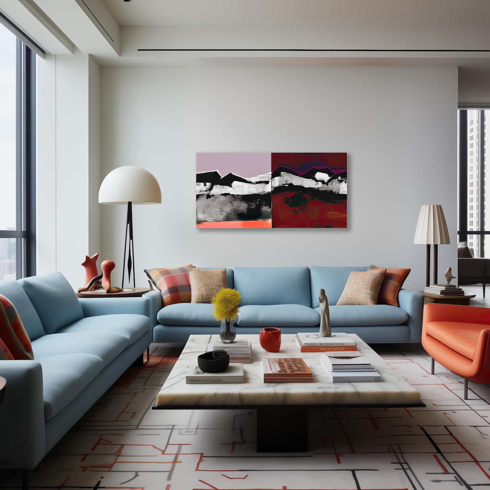 Magic Mountain #4 | Expressionism | Abstract Art | Modern Art ...