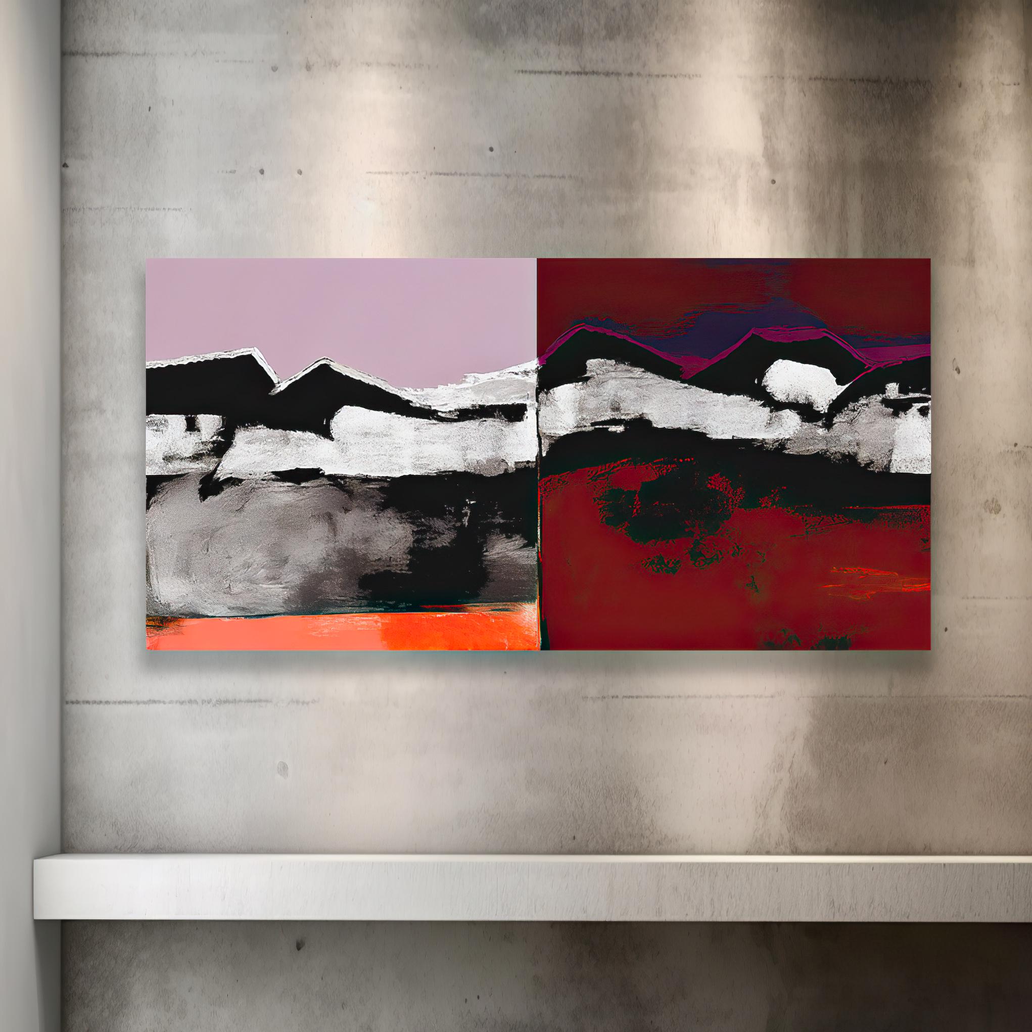 Magic Mountain #4 | Expressionism | Abstract Art | Modern Art ...