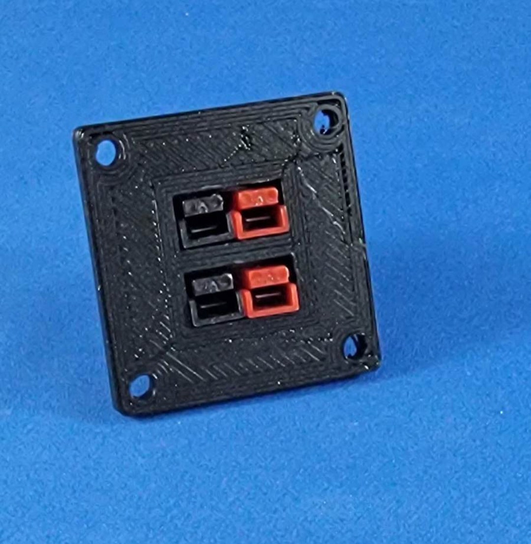 Dual Powerpole Mounting Block - Etsy