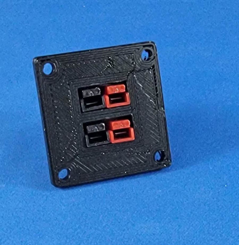 Dual Powerpole Mounting Block - Etsy