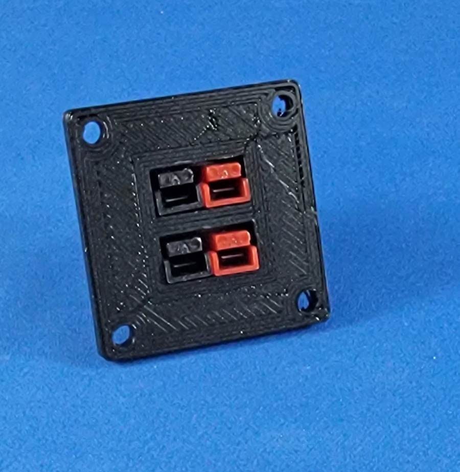 Dual Powerpole Mounting Block - Etsy