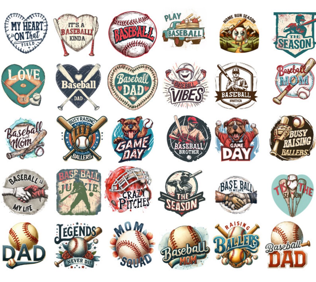 Baseball Pngs, Baseball Bundle, Sports Png, Baseball Mom, Baseball ...