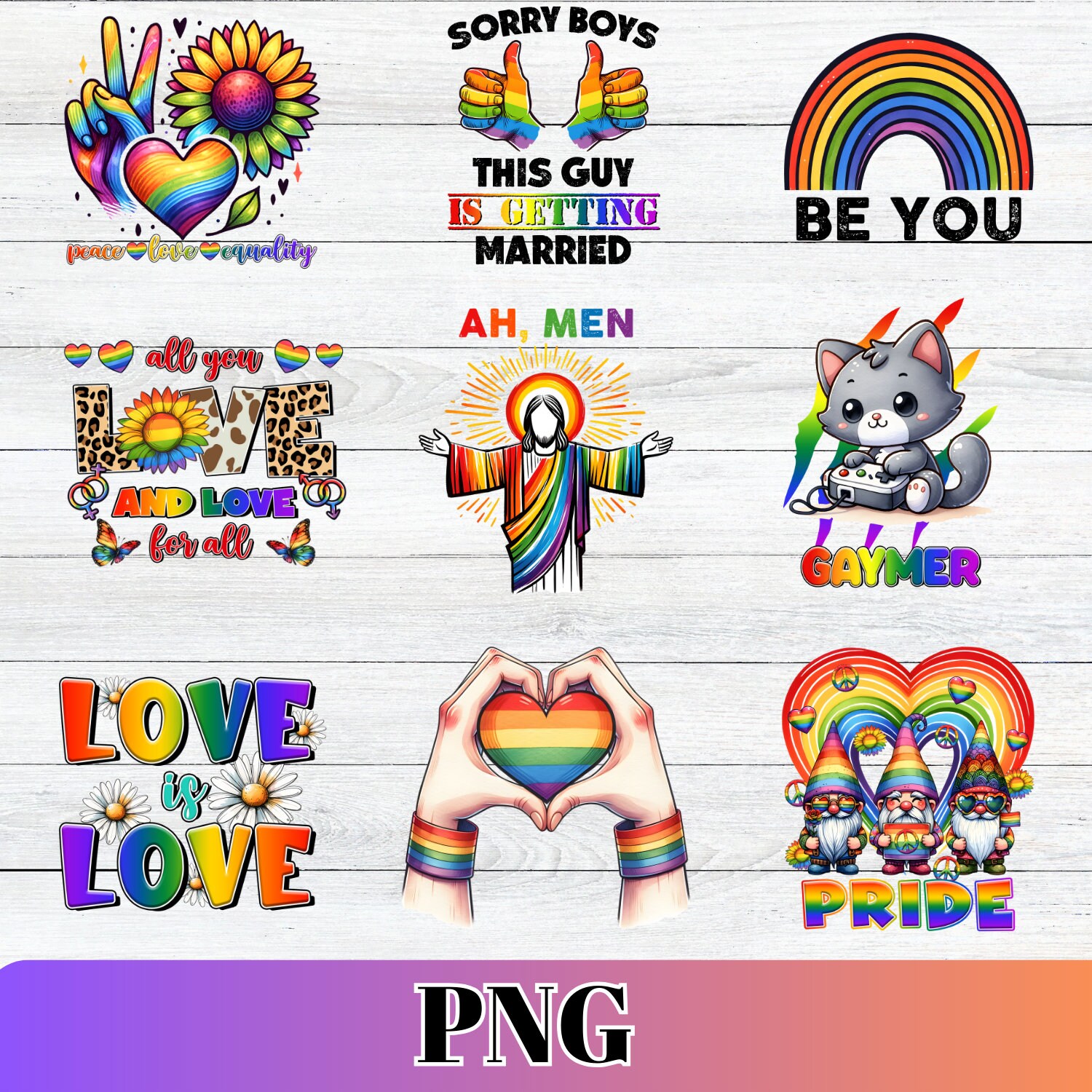 1000 LGBTQ Png Bundle, Pride Png, Gay Png, Lgbt Quotes, Rainbow Png ...