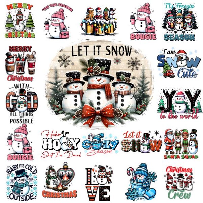 Winter Graphics - Etsy