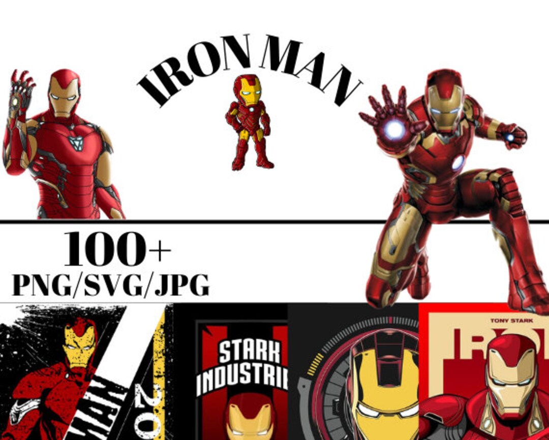 Iron Man PNG, Iron Man SVG, Iron Man Graphics, Svg Files, Png Files ...