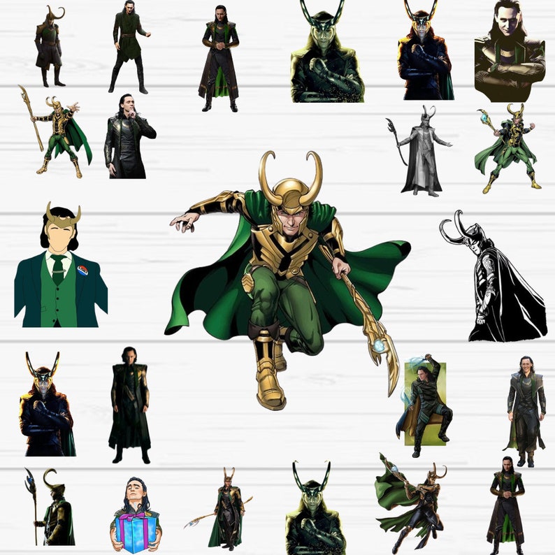 Loki PNG Loki SVG Loky Bundle Loki Clipart Cricut Instant - Etsy