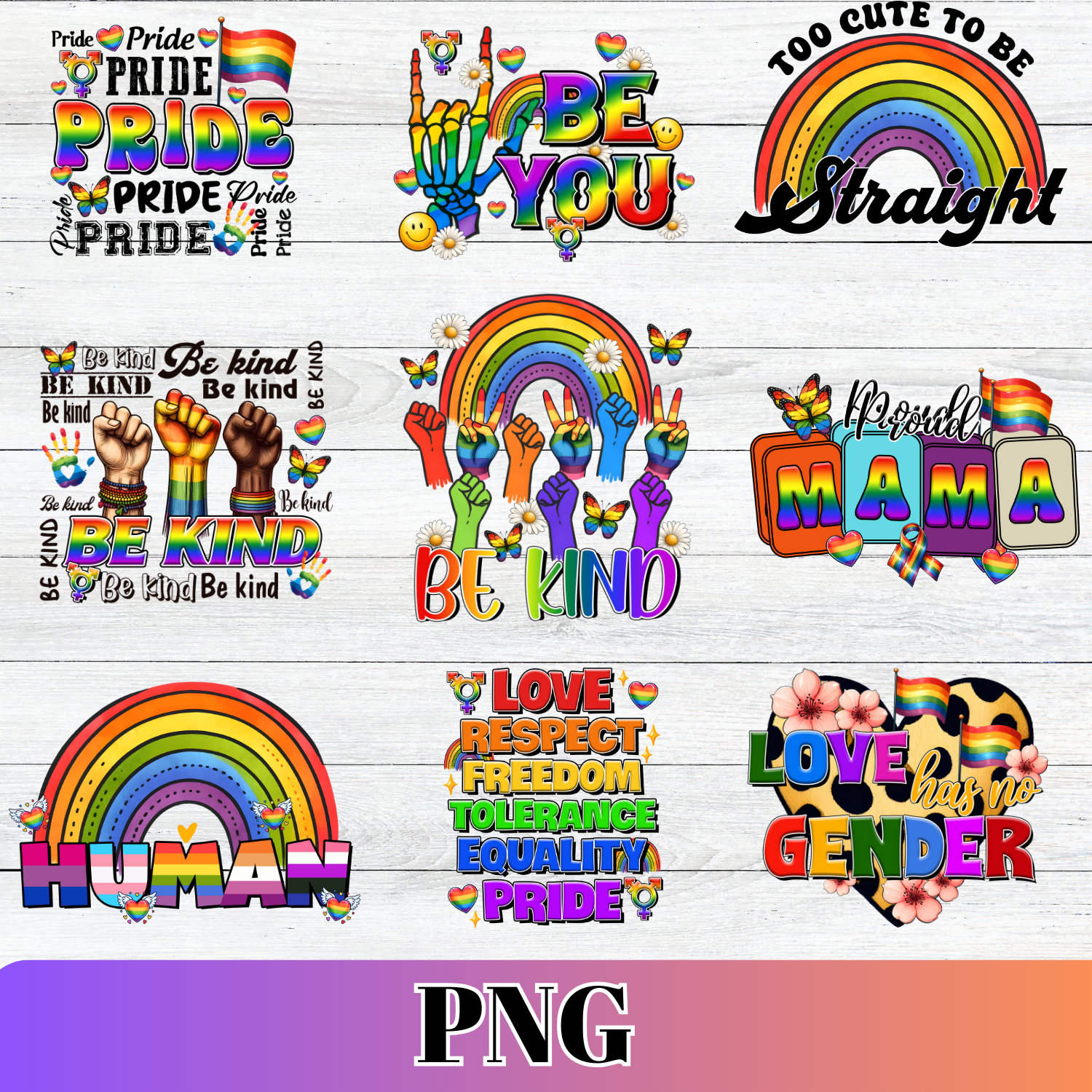 1000 LGBTQ Png Bundle, Pride Png, Gay Png, Lgbt Quotes, Rainbow Png ...