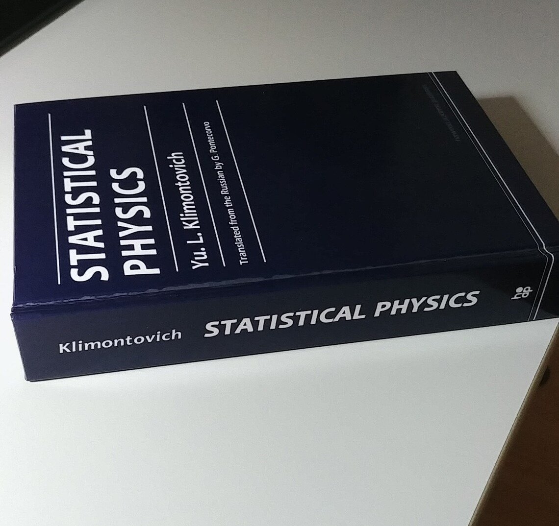 Statistical Physics - Yu. L. Klimontovich - Etsy