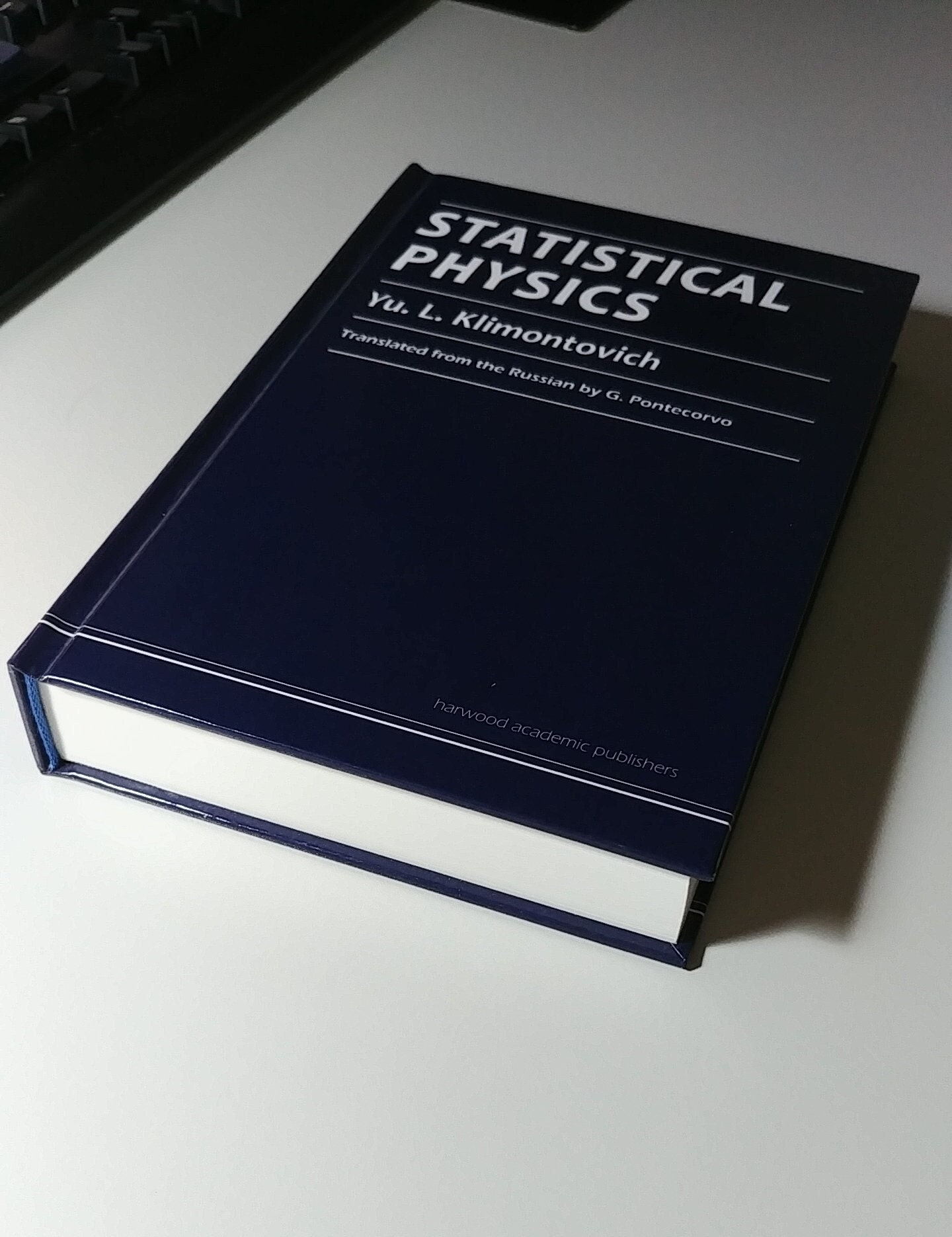 Statistical Physics - Yu. L. Klimontovich - Etsy