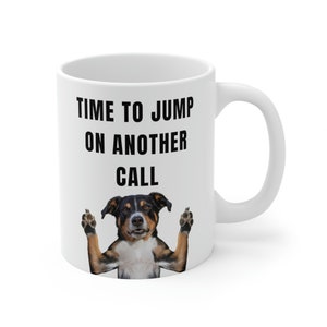 Jump on Another Call WFH Mug - Etsy