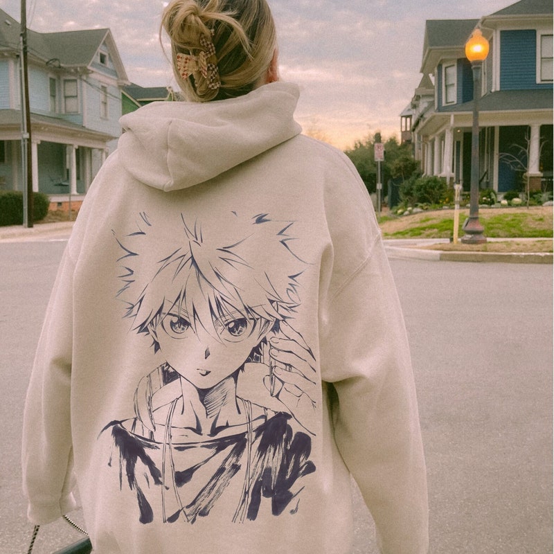 Killua Hoodie - Etsy
