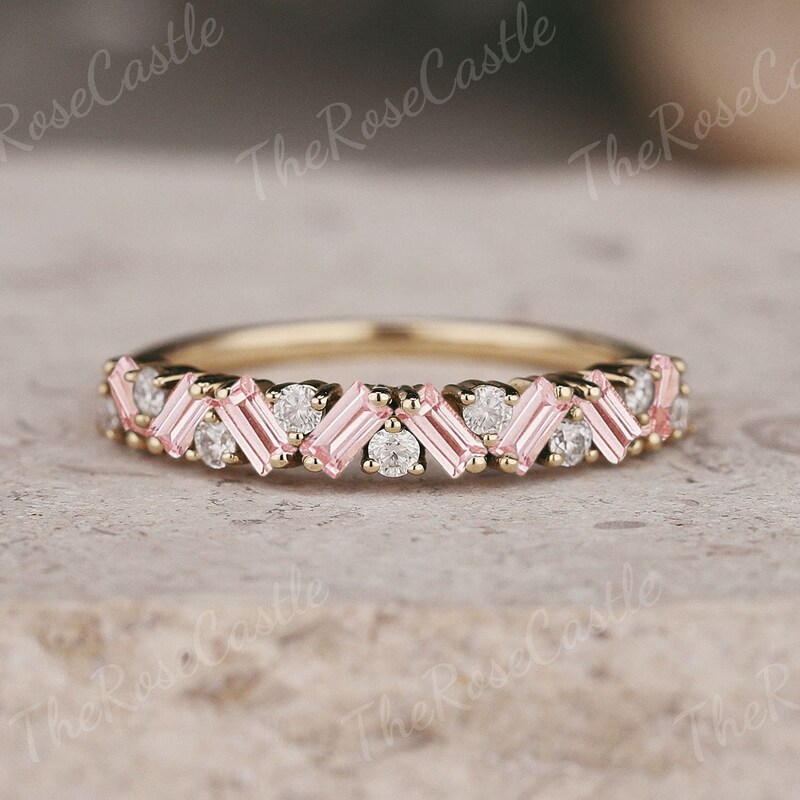 Pink Sapphire Ring - Etsy
