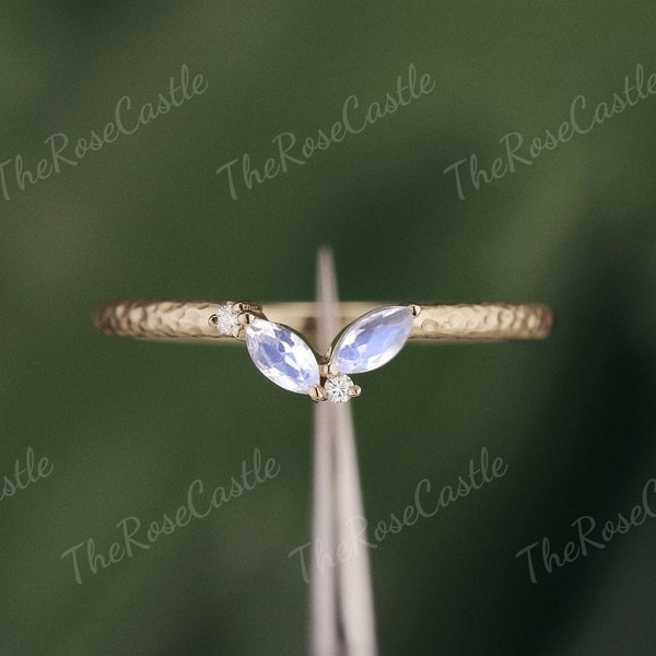 Faceted Wedding Ring - Etsy