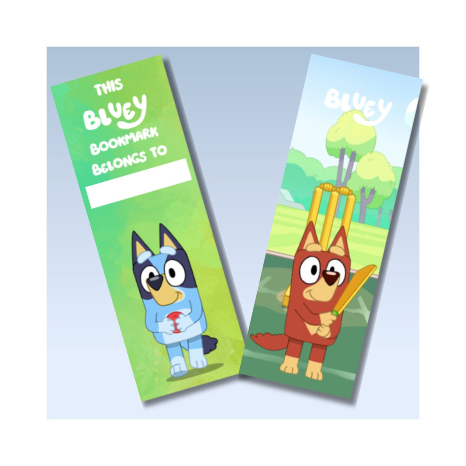 Bluey Bookmarks Vol 3 Download - Etsy