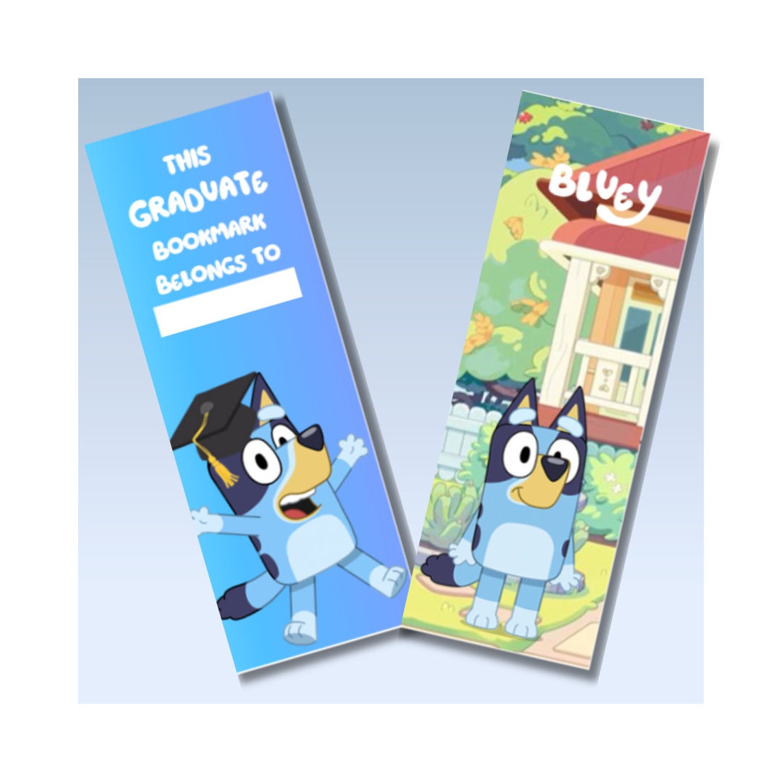 Bluey Graduation Bookmarks Download - Etsy Australia