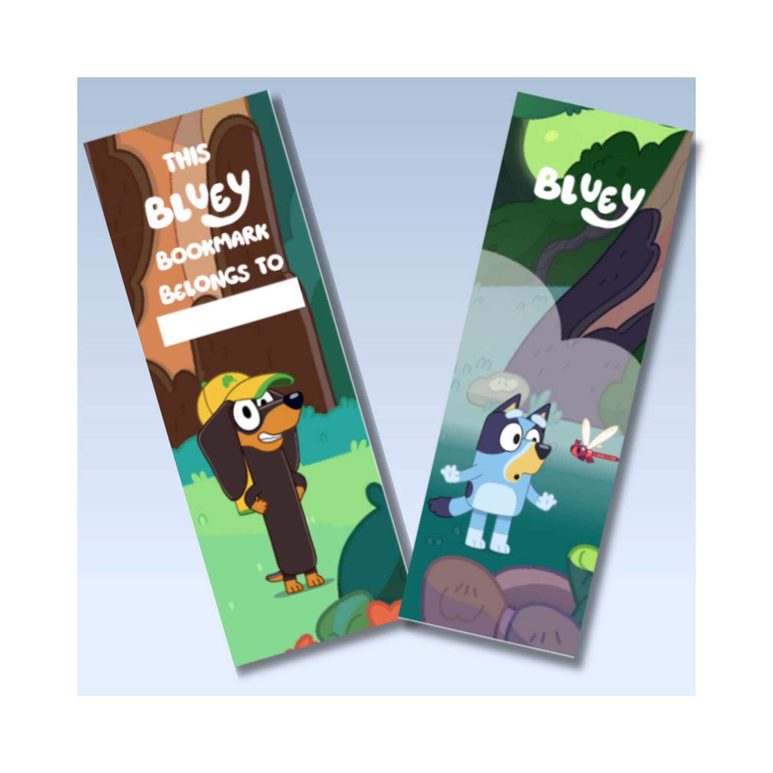 Bluey Bookmarks Vol 3 Download - Etsy