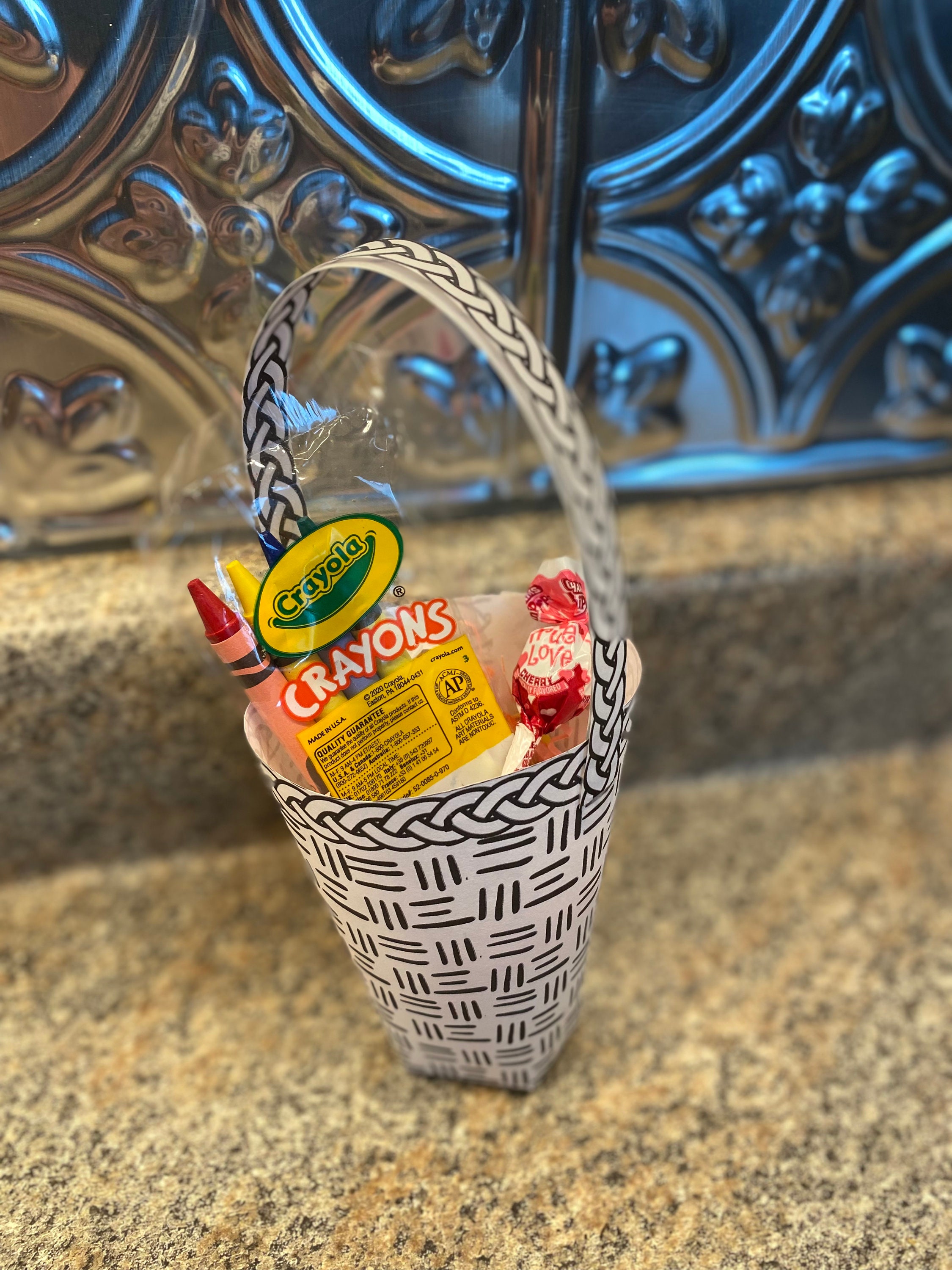 Basket Printable Template - Prints From Digital Download - Etsy