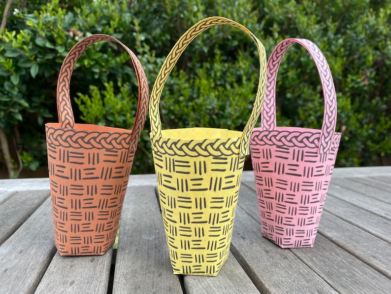 Basket Printable Template - Prints From Digital Download - Etsy