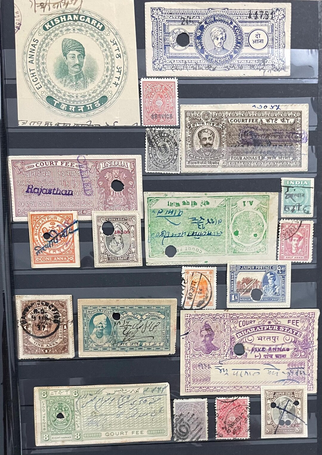 Stamps of Old States of India British Colony, up to 1900 - Etsy