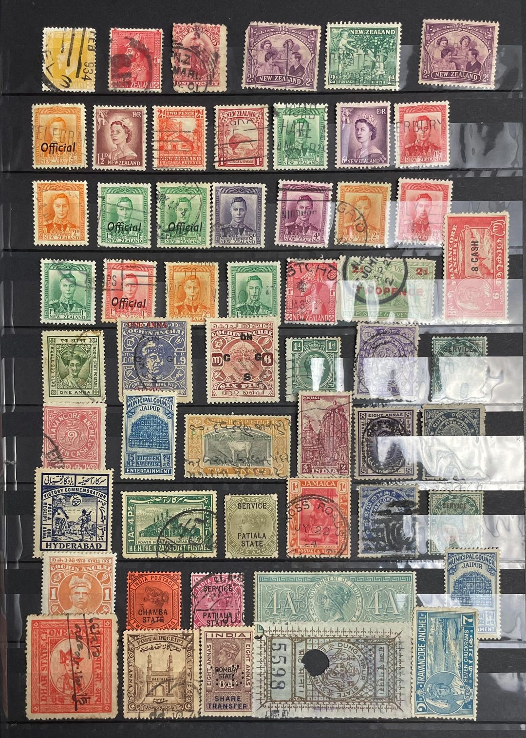 Stamps of Colonial Britain MIX, 1910 to 1930 - Etsy