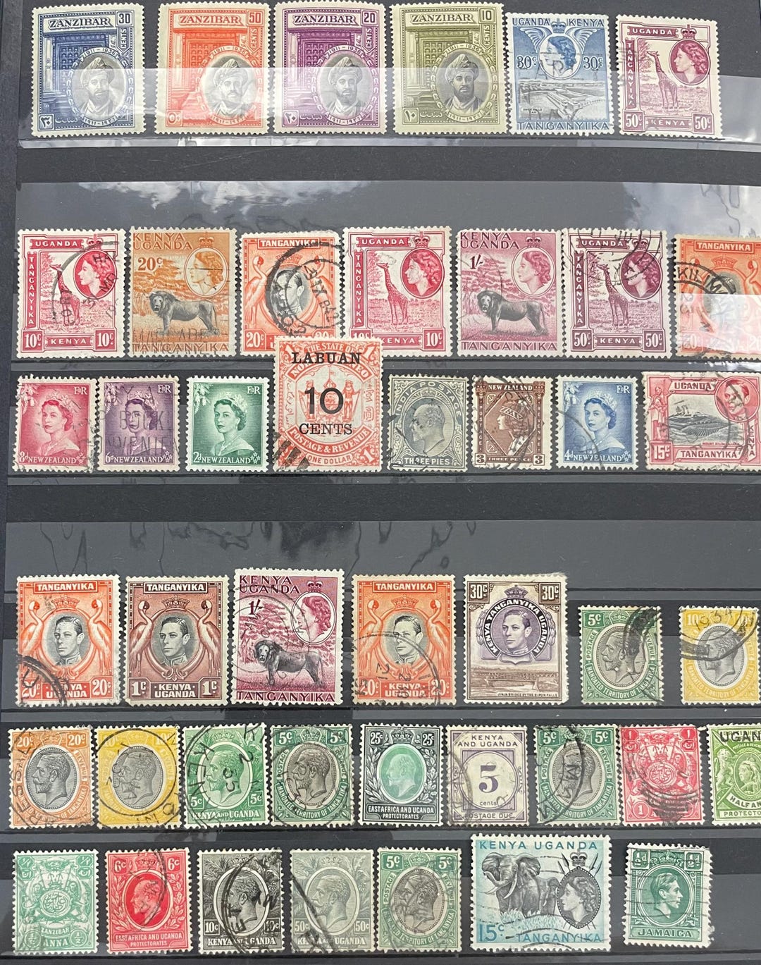 Stamps of British Colonies, 1900 to 1920 - Etsy