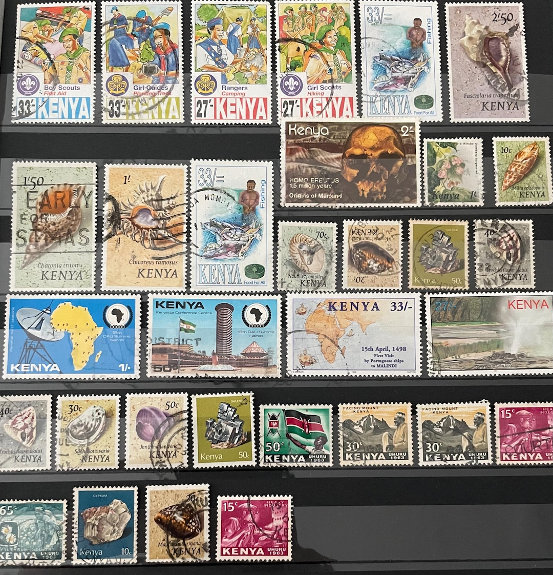 Stamps of Kenya, 1960 to 1970 - Etsy