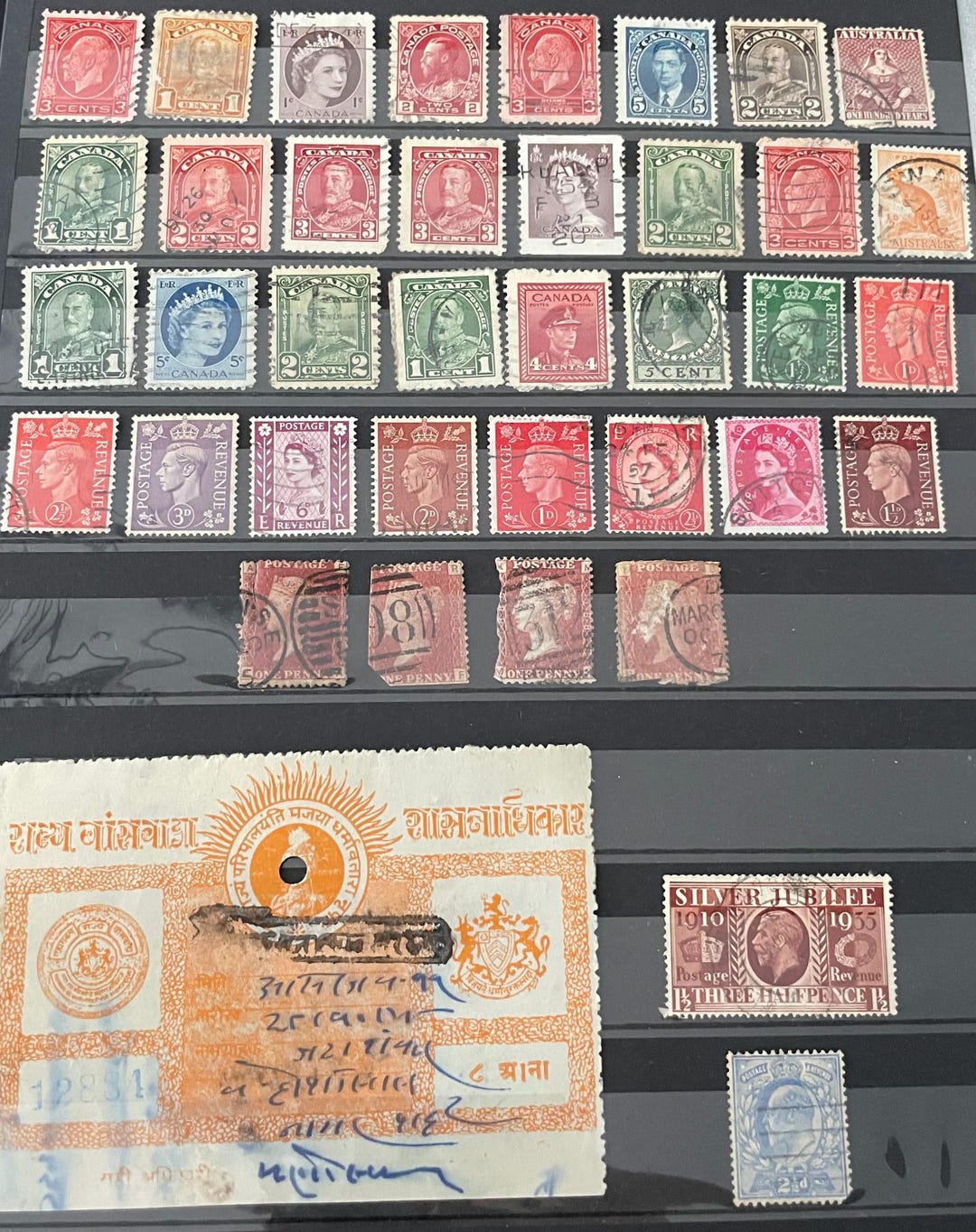 Stamps of Britain and the Colonies, 1849 to 1930 - Etsy