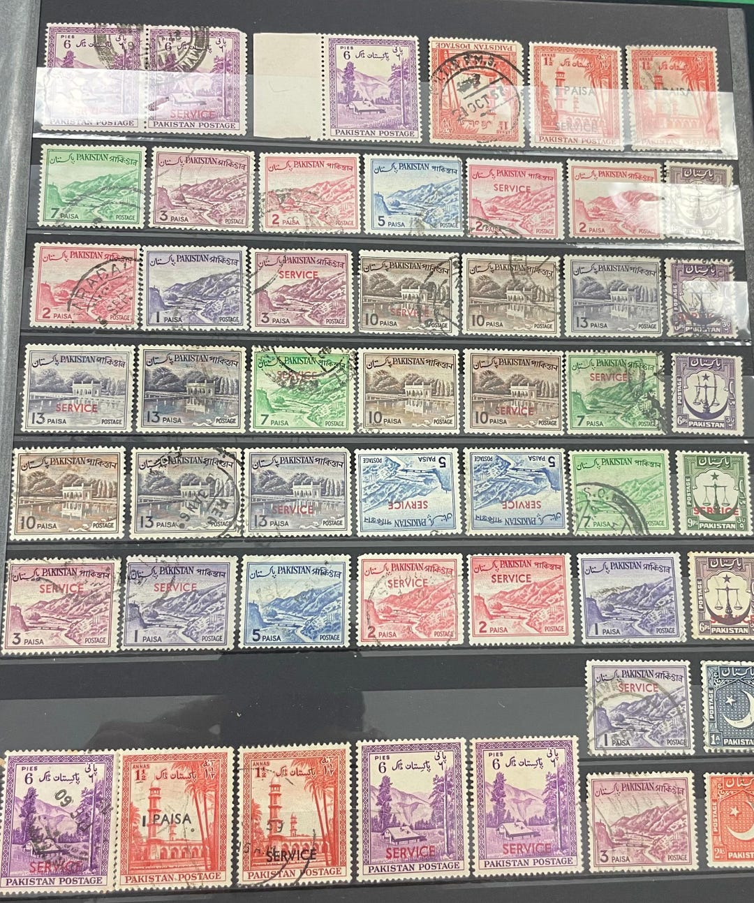 Stamps of Pakistan, 1920 to 1930 - Etsy