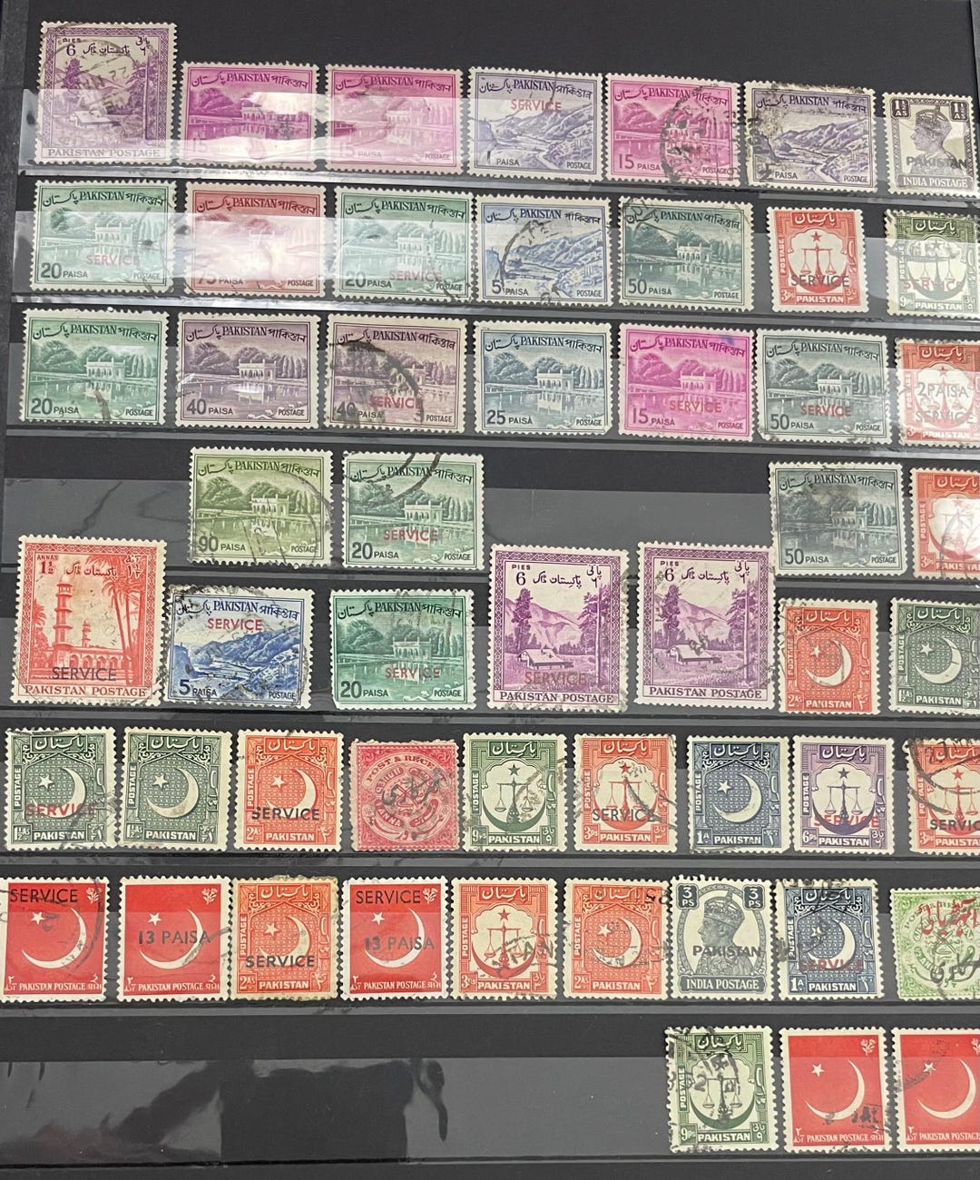 Stamps of Pakistan, 1910 to 1930 - Etsy