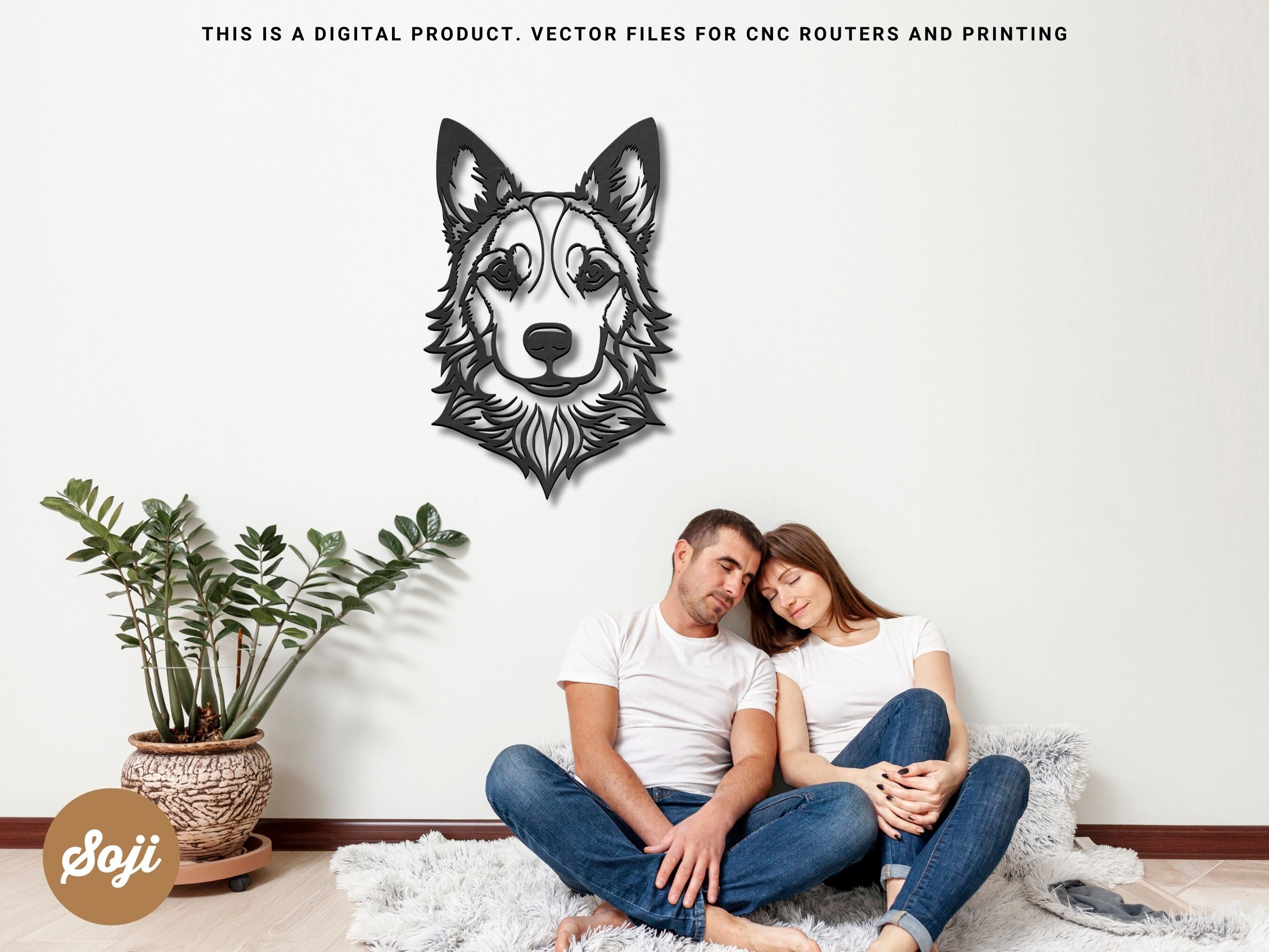 Dog Svg Laser Cut Files Dxf File for Laser Cricut Svg Files - Etsy