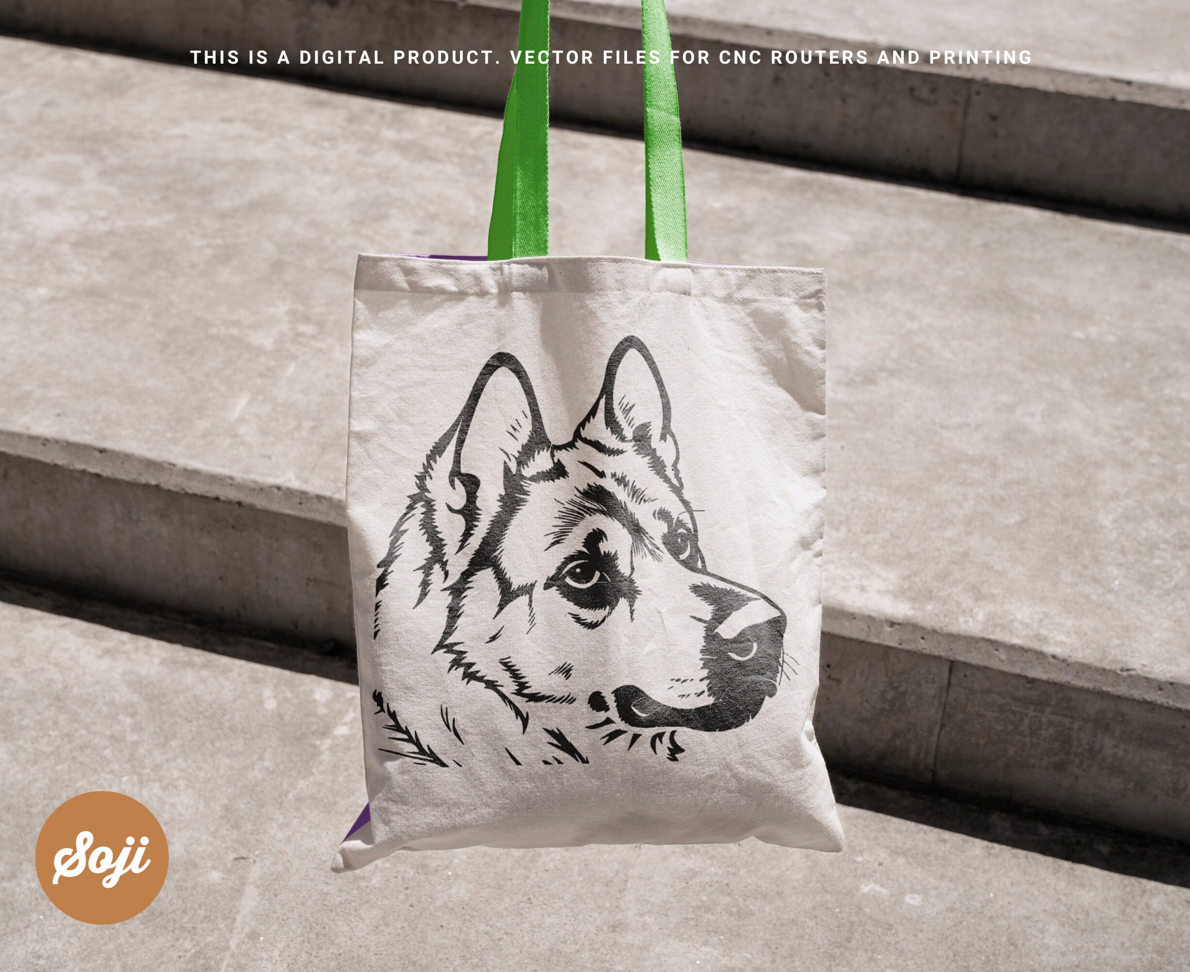 Dog Svg German Shepherd Dxf File Digital Prints Cnc Router Files for ...