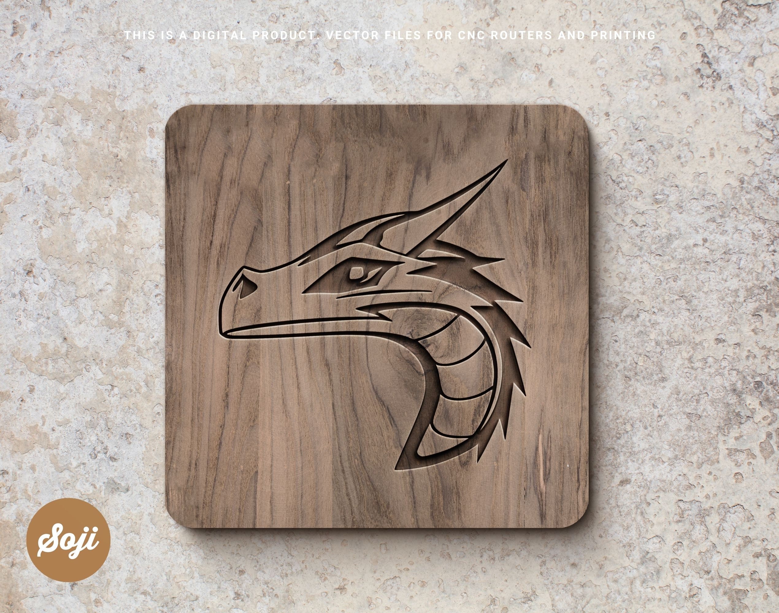 Dragons Svg Bundle Digital Prints Dragon Head Dxf File Bundle Cnc ...