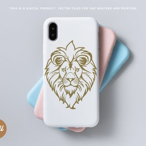 Lion Head Svg Bundle Digital Prints Lion King Dxf File Animal Svg ...
