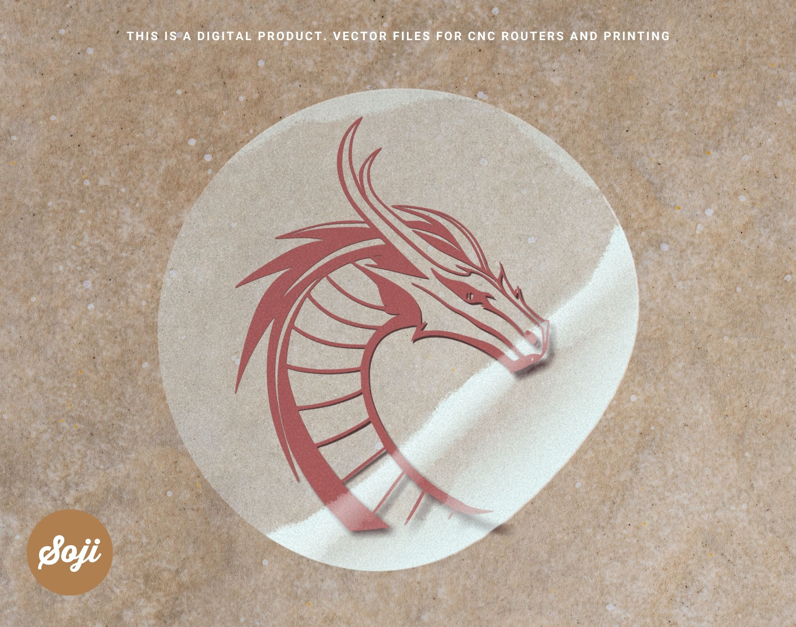 Dragons Svg Bundle Digital Prints Dragon Head Dxf File Bundle Cnc ...