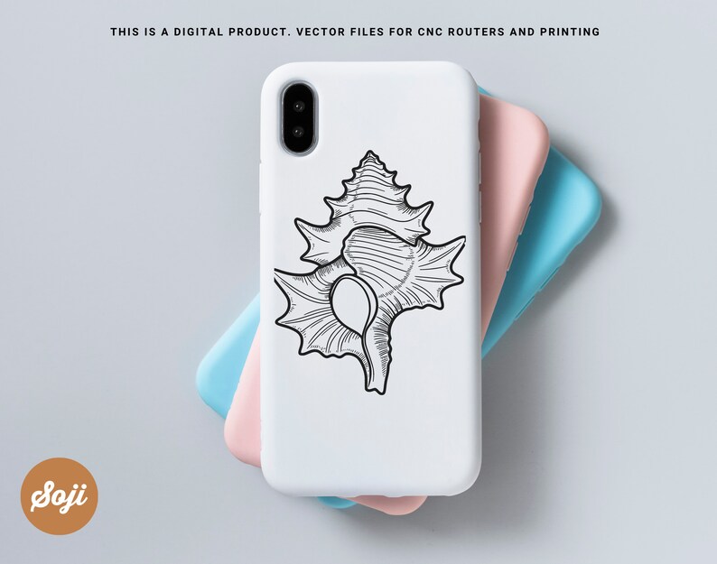 Seashells Svg Bundle Sea Shell Dxf File Sea Shells Svg Bundle Cnc ...