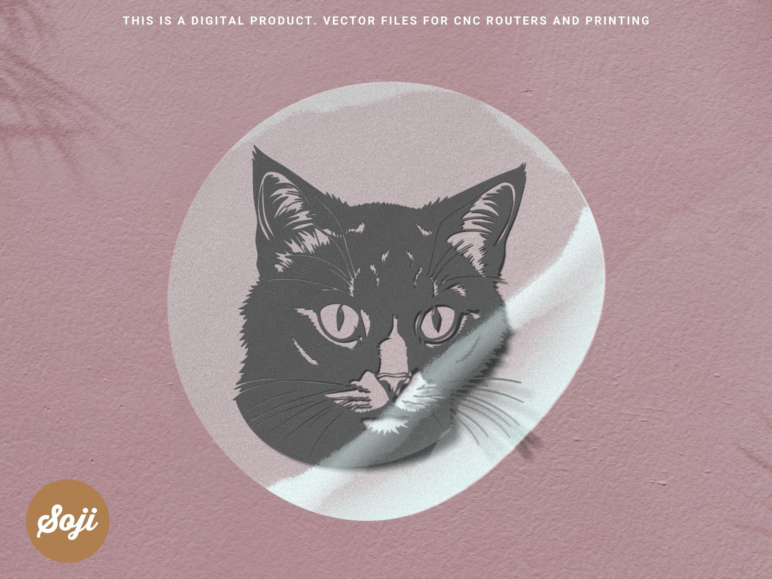 Cat Svg Laser Cut Files Dxf File for Laser Cats Cricut Svg Cnc - Etsy