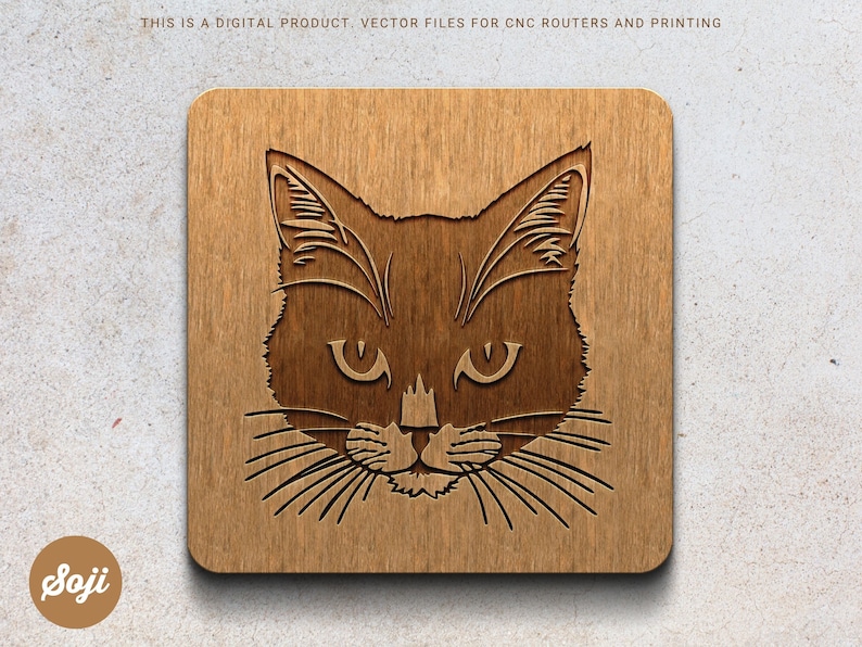 Cat Svg Laser Cut Files Dxf File for Laser Cats Cricut Svg Cnc Router ...