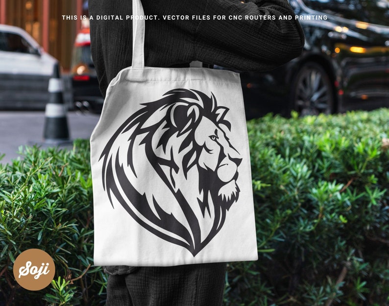 Lion Head Svg Bundle Laser Cut Files Lion King Dxf File Cricut Files ...