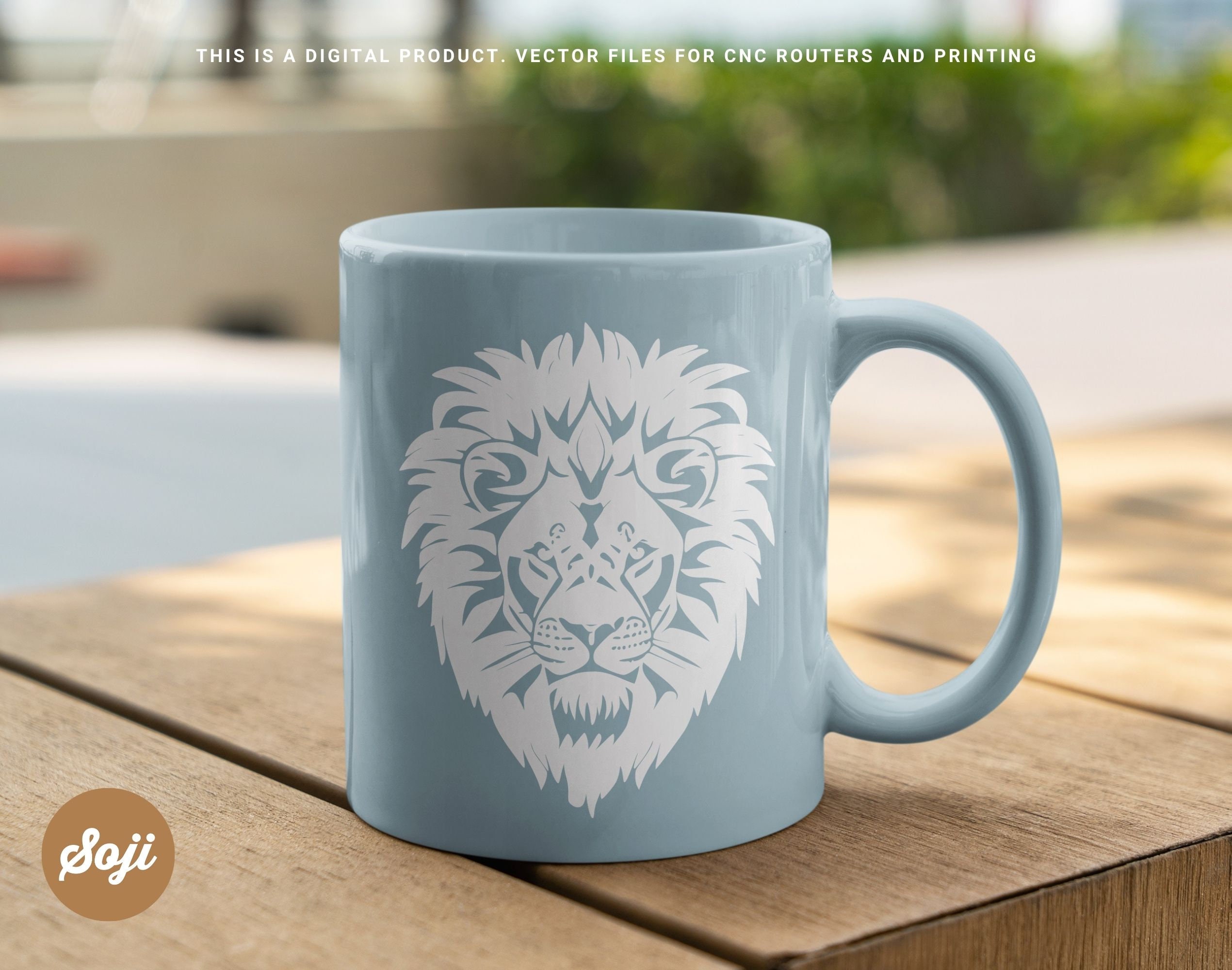 Lion Head Svg Bundle Laser Cut Files Lion King Dxf File Cricut Files ...