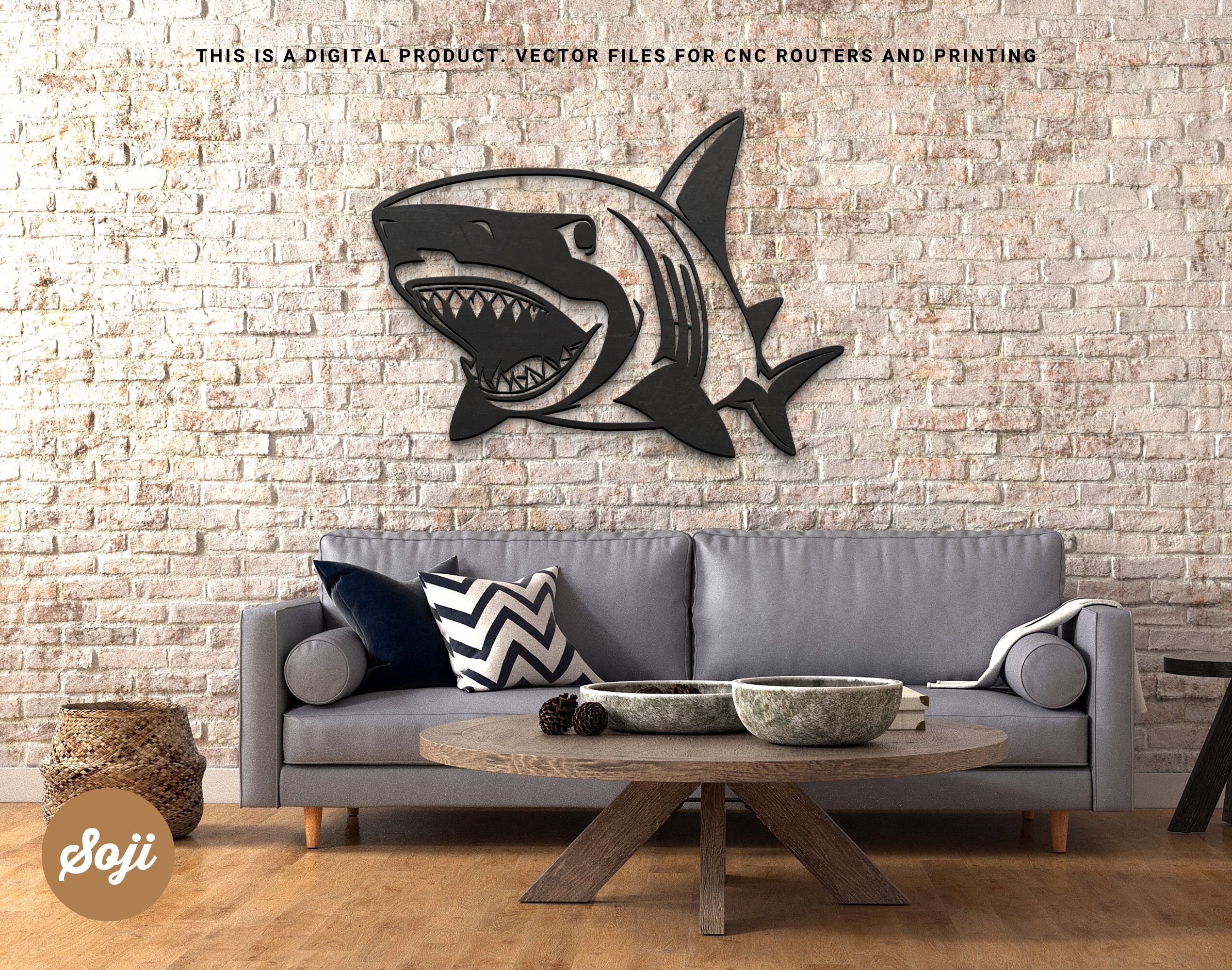 Shark Svg Bundle Laser Cut Files Sharks Dxf File Cricut Files White ...